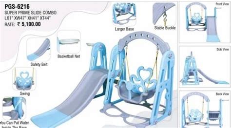 Plastic Straight Super Prime Slide Combo Size X X X LxWxHxT Inch At In Jaipur
