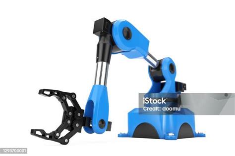 산업용 기계식 로봇 손 팔 조작기 3d 렌더링 공장 산업 건물에 대한 스톡 사진 및 기타 이미지 공장 산업 건물 과학 금속 Istock