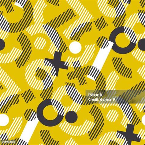 기하학적 인 골드와 블랙 패션 벽지 표면 디자인 모티브 빈티지 주식 벡터 일러스트 레이 션 0명에 대한 스톡 벡터 아트 및 기타 이미지 Istock