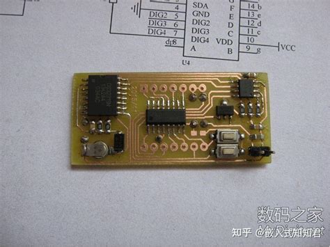 Ds3231tm1650做的4位056寸数码管迷你时钟（开源） 知乎