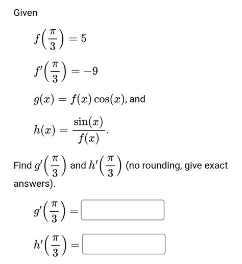 Solved Given f 3π 5f 3π 9g x f x cos x and Chegg com