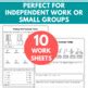 Decimal Worksheets Tenths Connect Decimals To Fractions Visual Models More