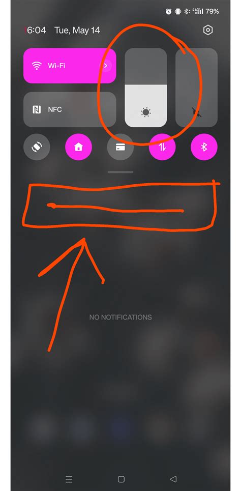 Screen Brightness Setting R Oneplus