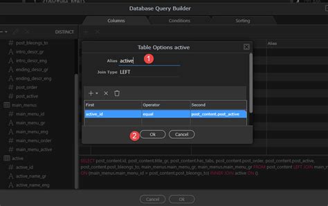 Table Alias For A Tables Join Bugs Wappler Community