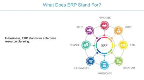 What Is An Erp System PPT