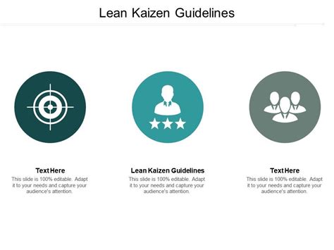 Lean Kaizen Guidelines Ppt Powerpoint Presentation Summary Slides Cpb Presentation PowerPoint