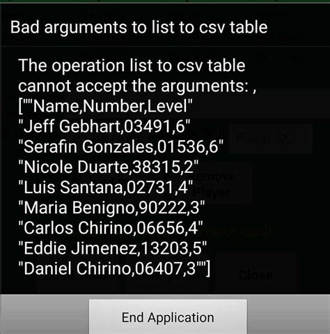 Opening Csv File Error Mit App Inventor Help Mit App Inventor Community