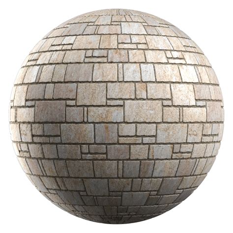 Stone Cladding Pbr Texture A23d