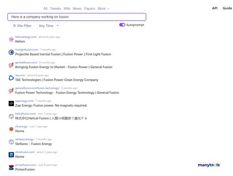 Metaphor Systems And 25 Ai Search Engine Tools Sites Like Metaphor Systems