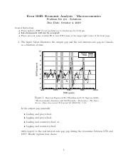 ProblemSet Fall Solutions V Pdf Econ B Economic Analysis Macroeconomics Problem