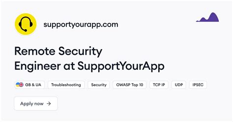 Himalayas On Linkedin Remote Security Engineer Job At Supportyourapp