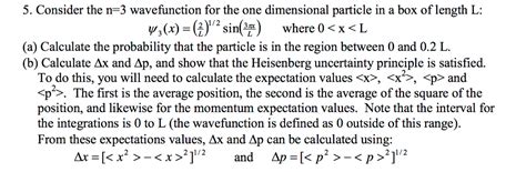 solved 5 consider the n 3 wavefunction for the one