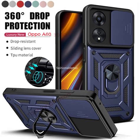 Casing For Oppo A A Oppoa Cph G Phone Case Shockproof Armor Ring Bracket Stent