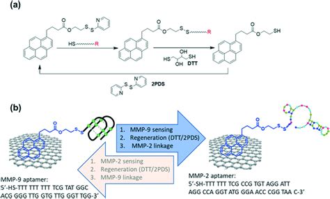 catch and release strategy using a pyrene pyridinyl disulphide pse