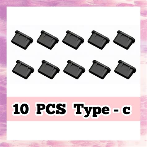 Charging Port Usb Type C Plug Protection Waterproof Soft Silicone Type