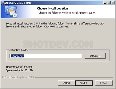 Install Phpapachemysql With Appserv Shotdevcom