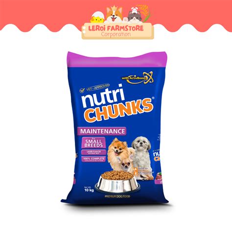 Nutri Chunks Small Breed Adult 10kg Shopee Philippines
