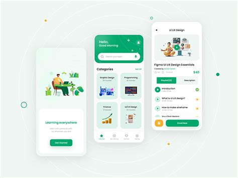 Online Learning Platform Mobile App On Behance