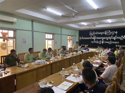 ဗိုလ်တထောင်ခရိုင်၊ ခရိုင်စီမံခန့်ခွဲရေးနှင့်အုပ်ချုပ်ရေးကော်မတီ၏ လုပ်ငန