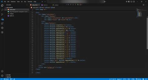 Coding Calculator Website Html Css Javascript Development