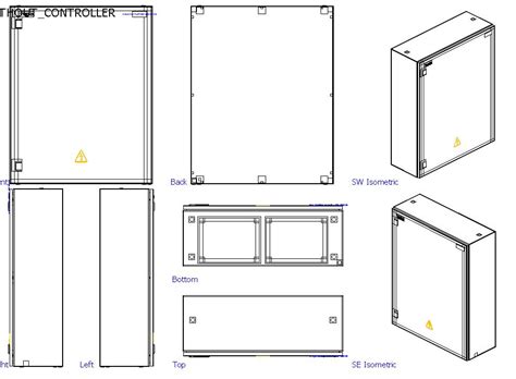 Synchronization Panel 3x150kva Without Controller Panels And Parts Shopping