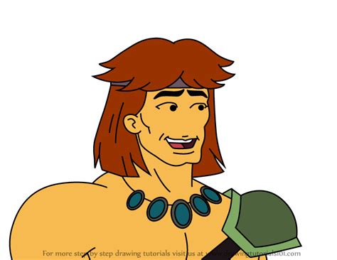 How To Draw Bufflegs Mcswole From Big City Greens Big City Greens Step By Step