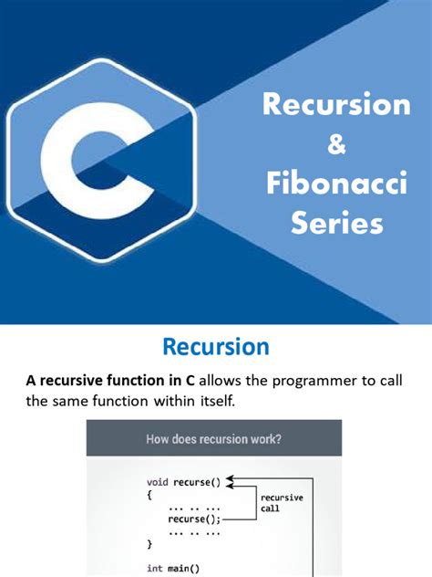 Recursive Fibonacci Series Explained Pdf Applied Mathematics