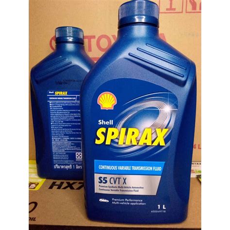 Jual Oli Shell Spirax S5 Cvt X 1l Oli Transmisi Spirax S5 Cvtx Shell