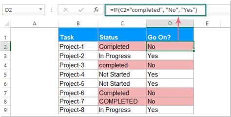 Excel If Function