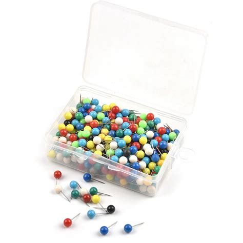 Numbers Map Tack Push Blue Pins For Maps Tacks Office Cute Map Push