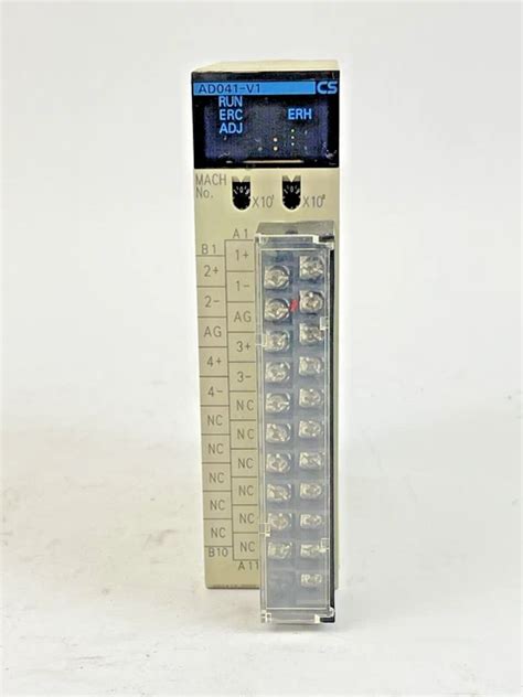 Omron Cs1w Ad041 V1 Ad Unit Plc Analog Input Module 4pt 18000