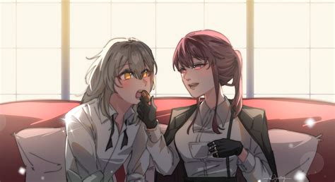 Trailblazer Stelle And Kafka Honkai And More Drawn By Wyuting Danbooru