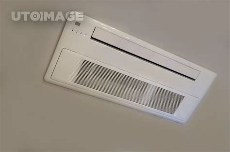 천장형 냉난방 시스템 Yanggiri 사진 천장형 천정형 에어컨 냉방 온방 시스템 냉난방 실내 기기 가전제품 오브젝트 배경 천장 디자인 천장 에어컨
