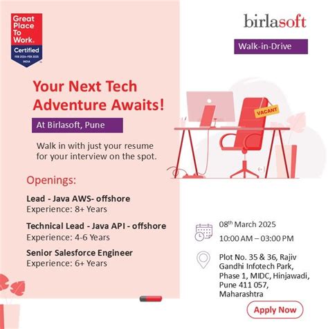 Birlasoft Onebirlasoft Walkindrive Wearehiring Hiringnow