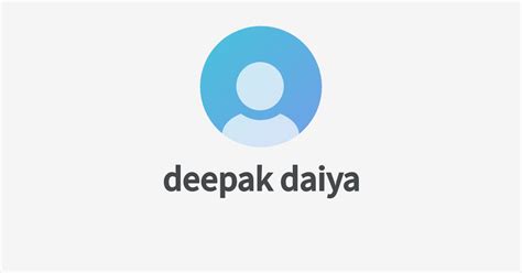 Deepak Daiyas Wantedly Profile