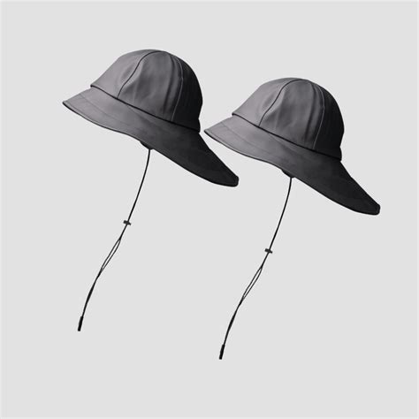 Satin Lined Waterproof Souwester Hat Bundle 2