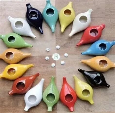 Multicolor Ceramic Neti Pots For Laboratory At ₹ 150 Piece In Greater Noida Id 2856914526012