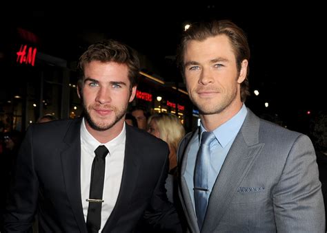 Chris And Liam Hemsworth Hotness Poll Popsugar Celebrity