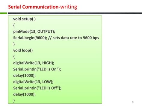 Arduino Serial Communication Pdf
