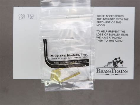 Ho Brass Model Omi 6041 Sp Southern Pacific E9 E9a 6051 Custom 1989 Run Ajin