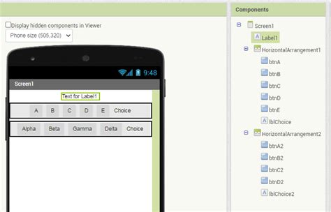 how can you use radio buttons mit app inventor help mit app