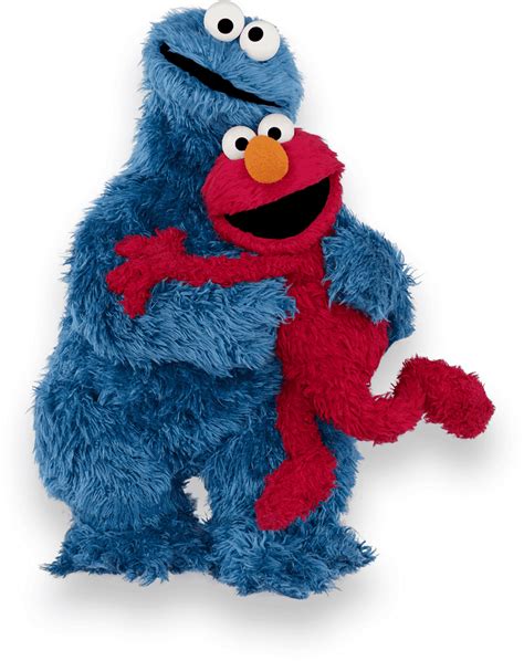Password Protect With Cookie Monster And Elmo Png Free Download