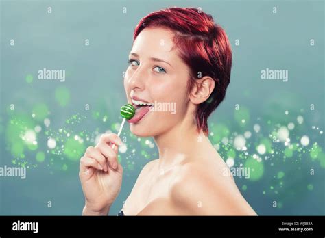 Licking Sucker Hi Res Stock Photography And Images Alamy