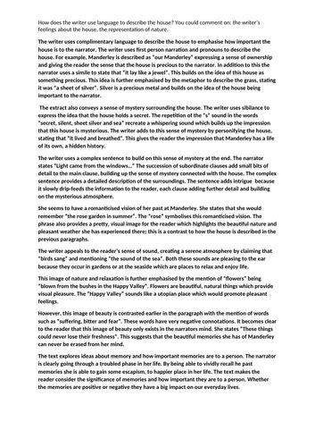 Igcse 0500 Language Writers Effects Teaching Resources