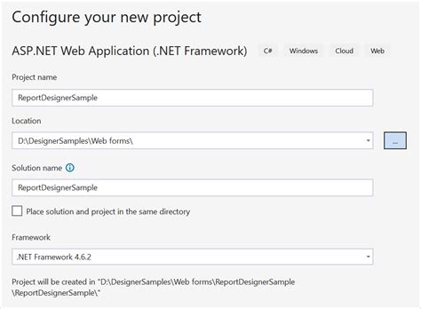 Add Web Reportdesigner To An Aspnet Webforms Application