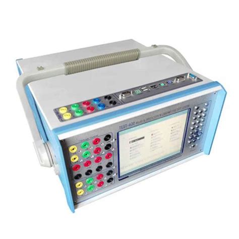 Six Phase Secondary Current Injection Test Protection Relay Test Kit For Distance Protection