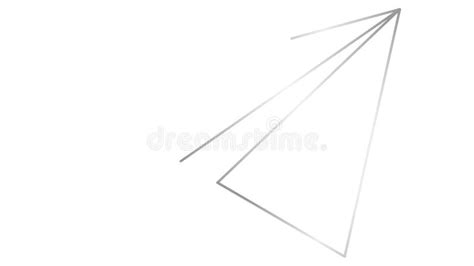 Animated Linear Silver Icon Of Paper Airplane Symbol Is Drawn Gradually Concept Of Airplane
