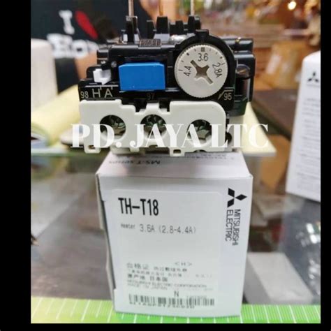 Jual Bayar Ditempat Mitsubishi Thermal Overload Relay Th T18 Mini
