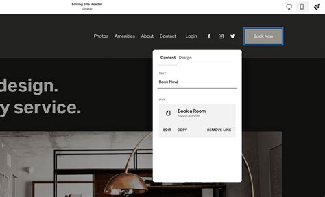 How To Add A Button To Your Squarespace Header 2025 Guide