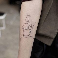 Line Sexual Tattoo
